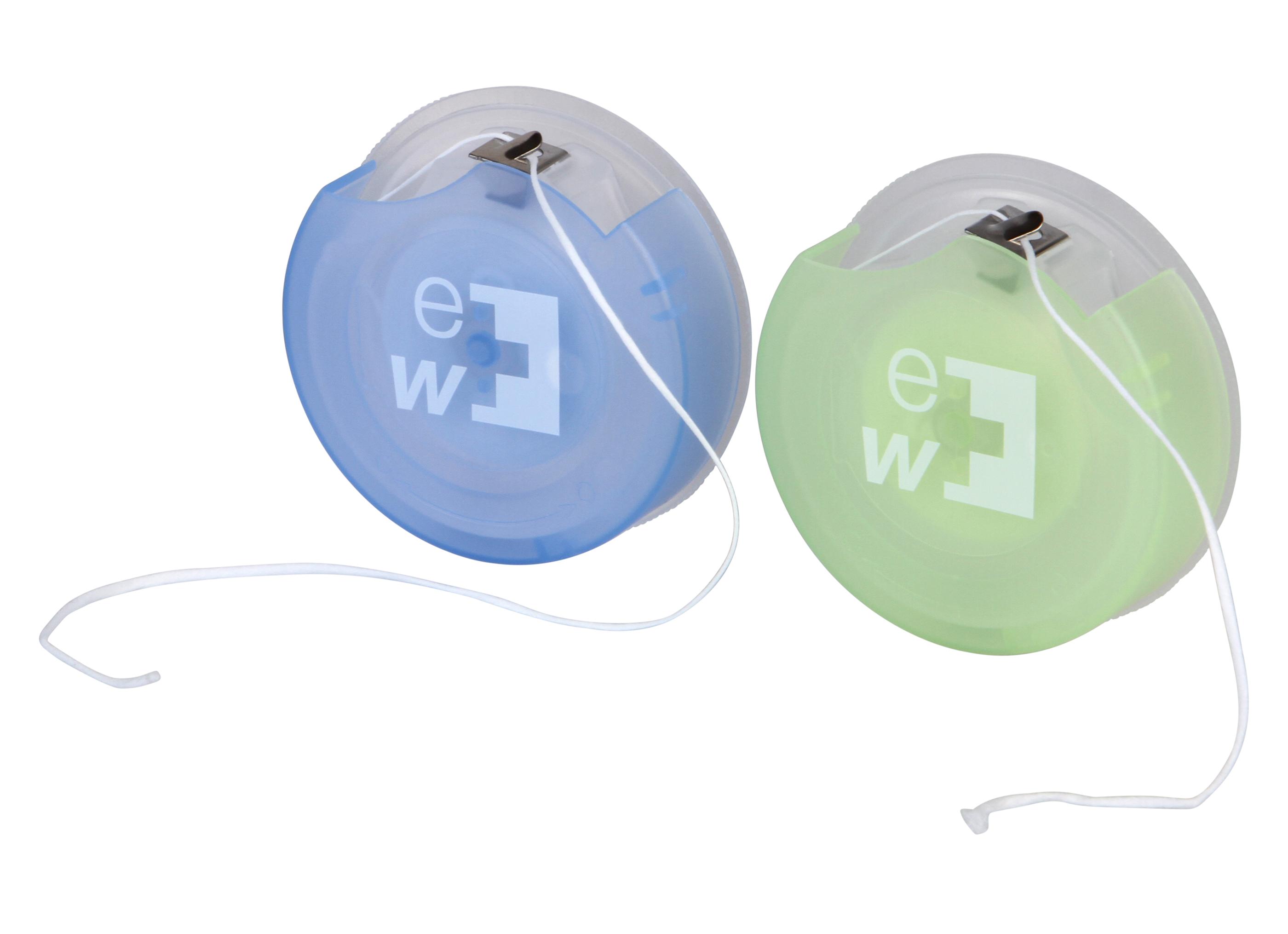 Flauschige Zahnseide 2er Set | Zähne